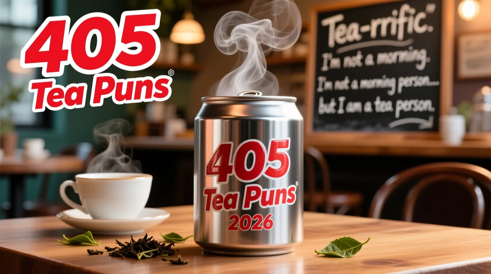 405 Tea Puns 2026 Hilarious, Steamy, and Sassy